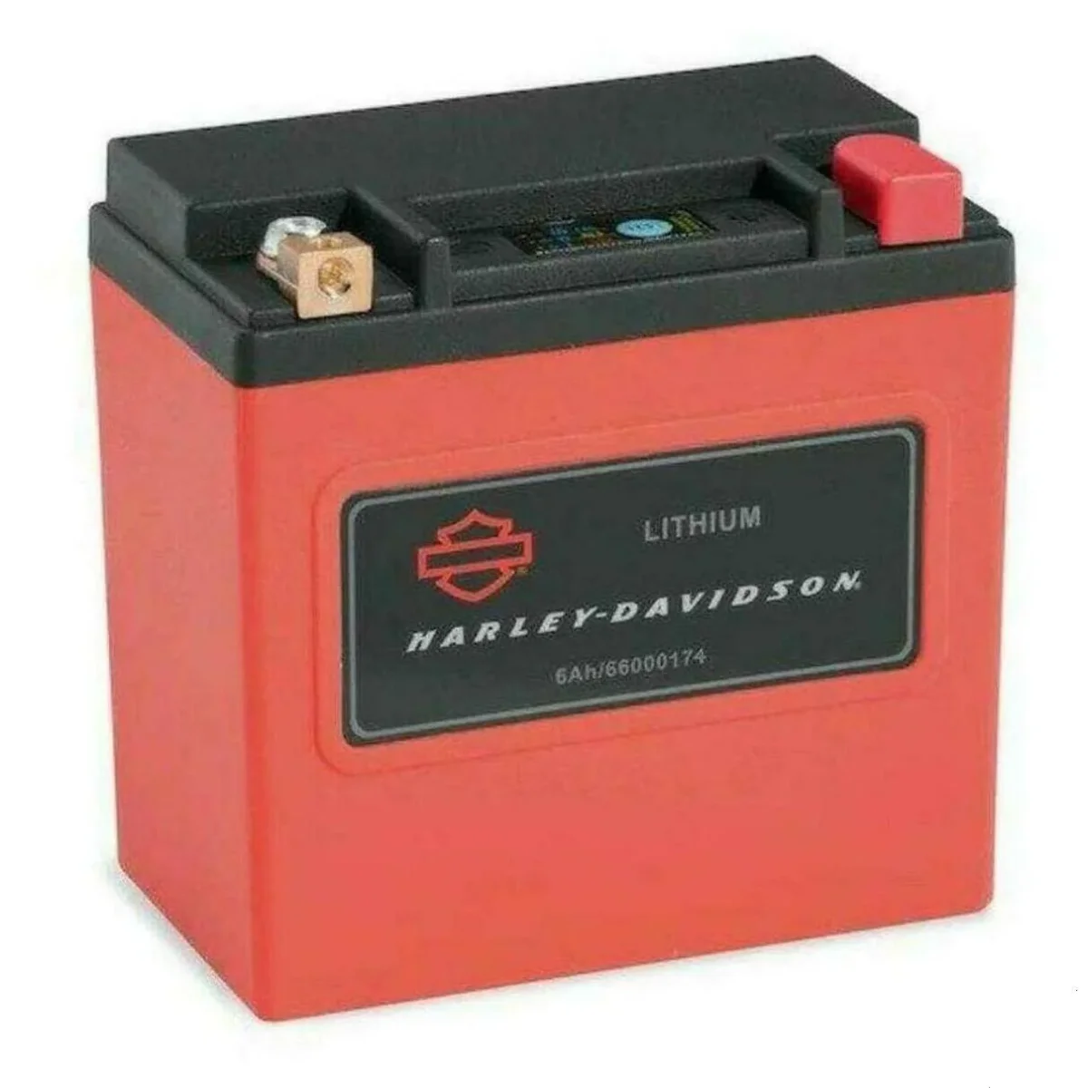 Harley Lithium LiFe 6Ah Battery 66000174 - Batterier - Caps Harley-Davidson