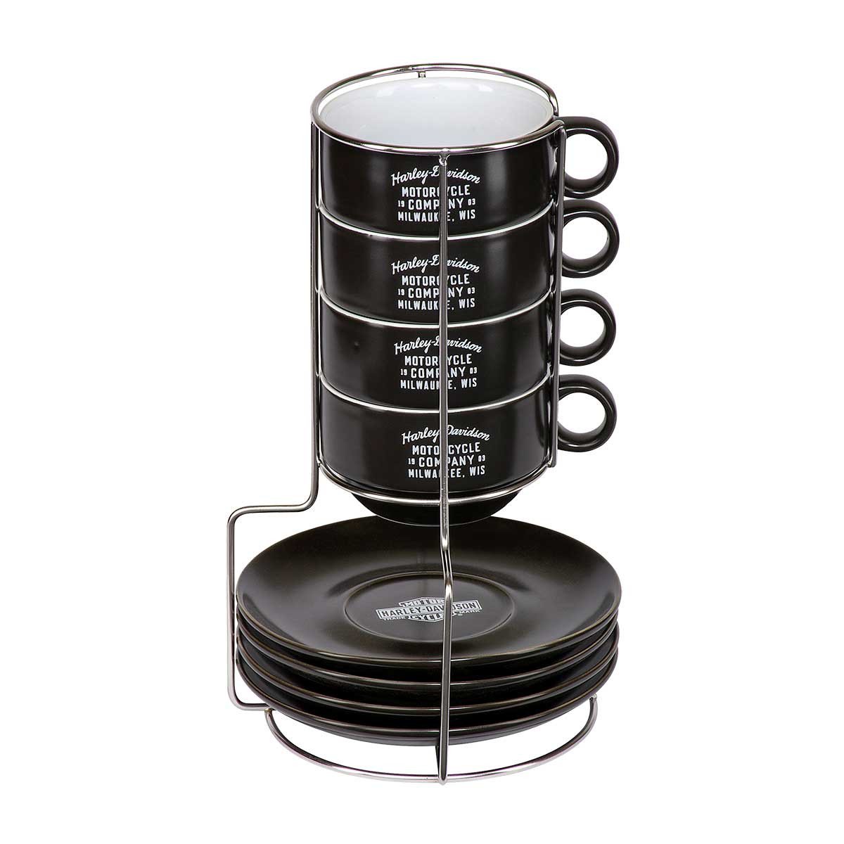 ESPRESSO MUG SET - Krus/Glas - Caps Harley-Davidson