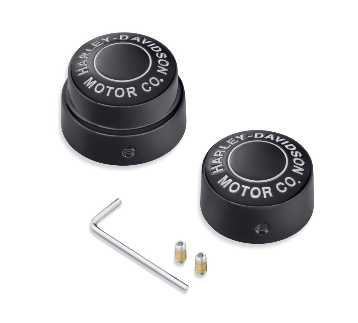 KIT,AXLE,NUT,CVR,HDMC,BLK,RR - RESERVEDELE & UDSTYR - Caps Harley-Davidson